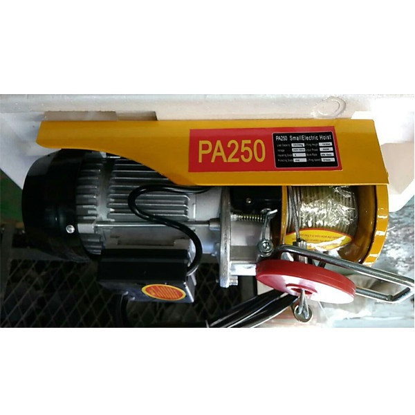 Μίνι ηλεκτρική ικανότητα 240v 50hz ανελκυστήρων σχοινιών καλωδίων 250kg ...